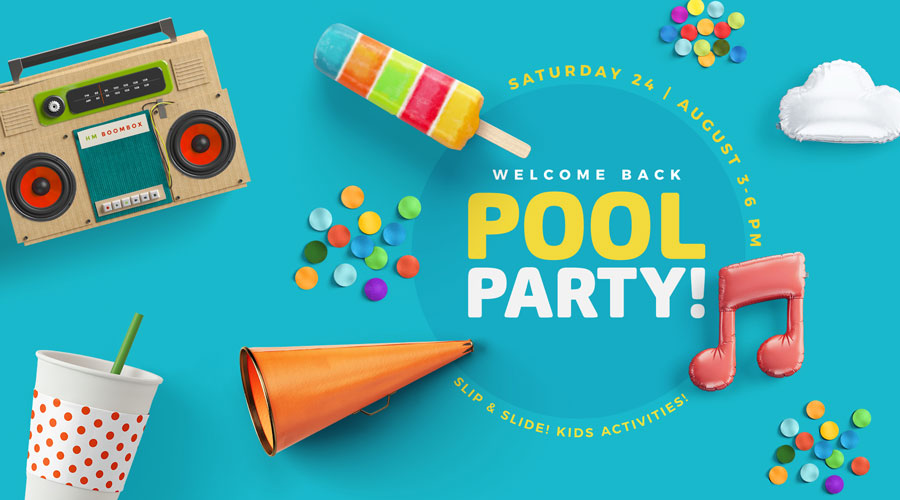 Welcome Back! Pool Party - ISPP - International School of Phnom Penh